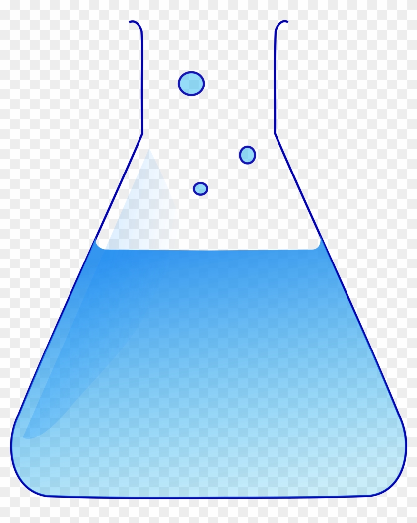 Chemistry Flask Matthew - Acid In Conical Flask - Full Size PNG Clipart ...