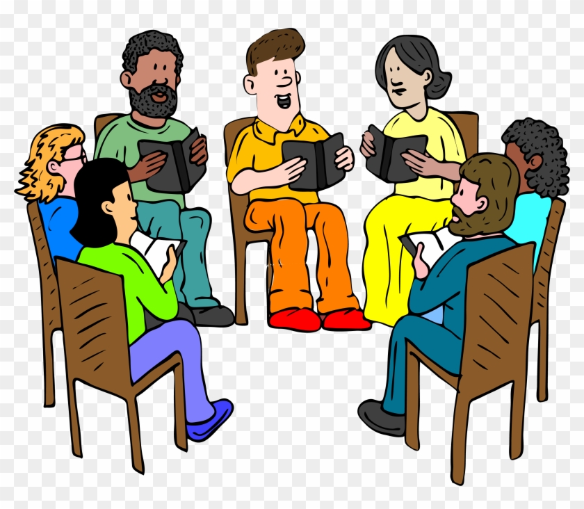 Bible Study Group - Book Club - Full Size PNG Clipart Images Download