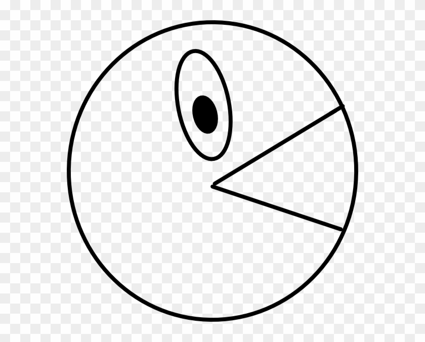 Pacman Outline Clip Art - Pacman Outlines - Full Size PNG Clipart ...