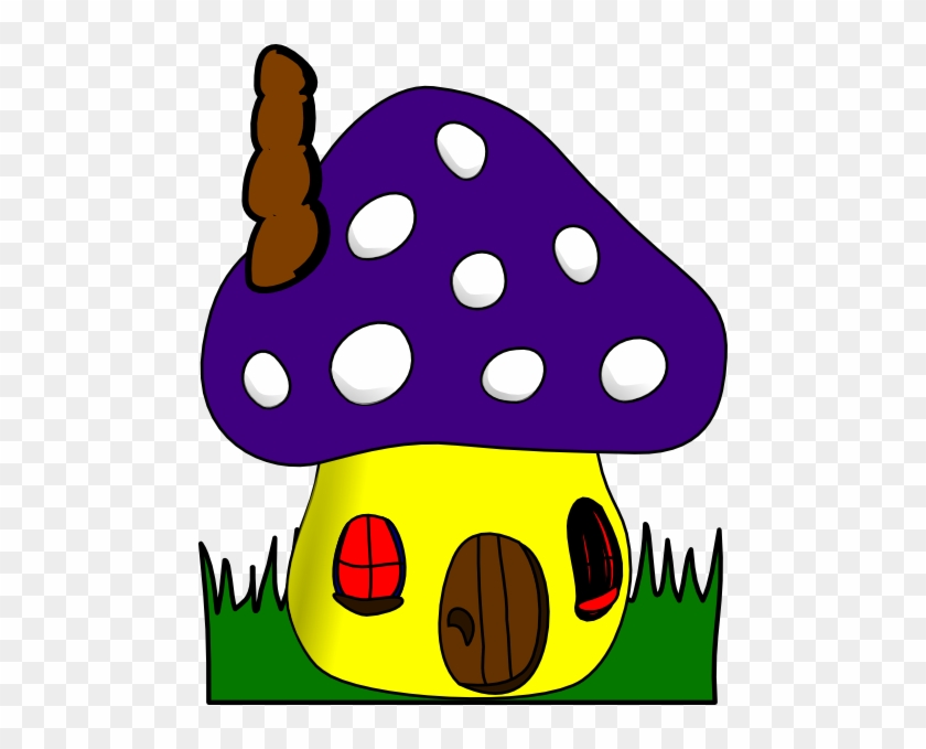 Mushroom House Clip Art - Clip Art Mushroom House - Full Size PNG ...