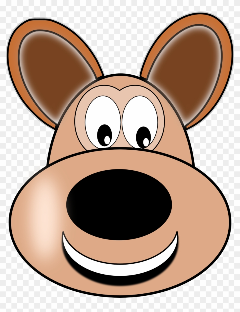 Smiley Dog Face Clip Art - Dog Face Clipart - Full Size PNG Clipart Images Download