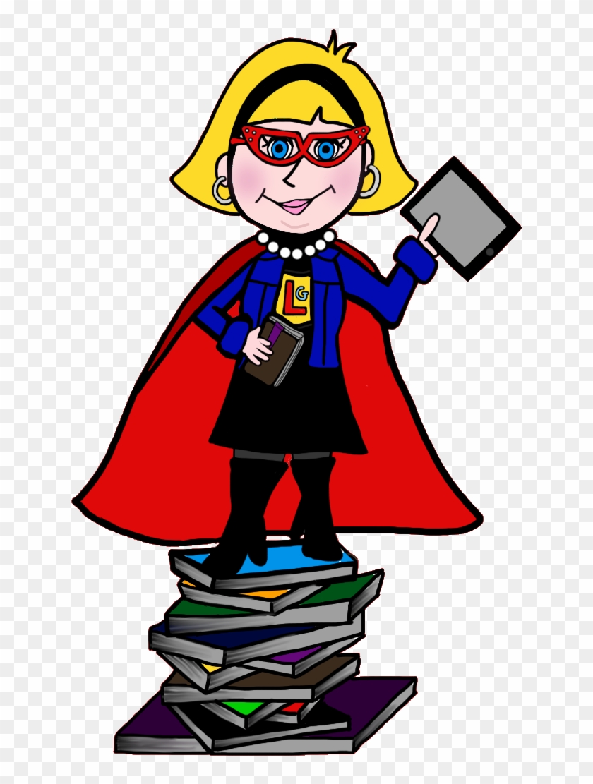Women Clipart Librarian - Animated Librarian - Full Size PNG Clipart ...