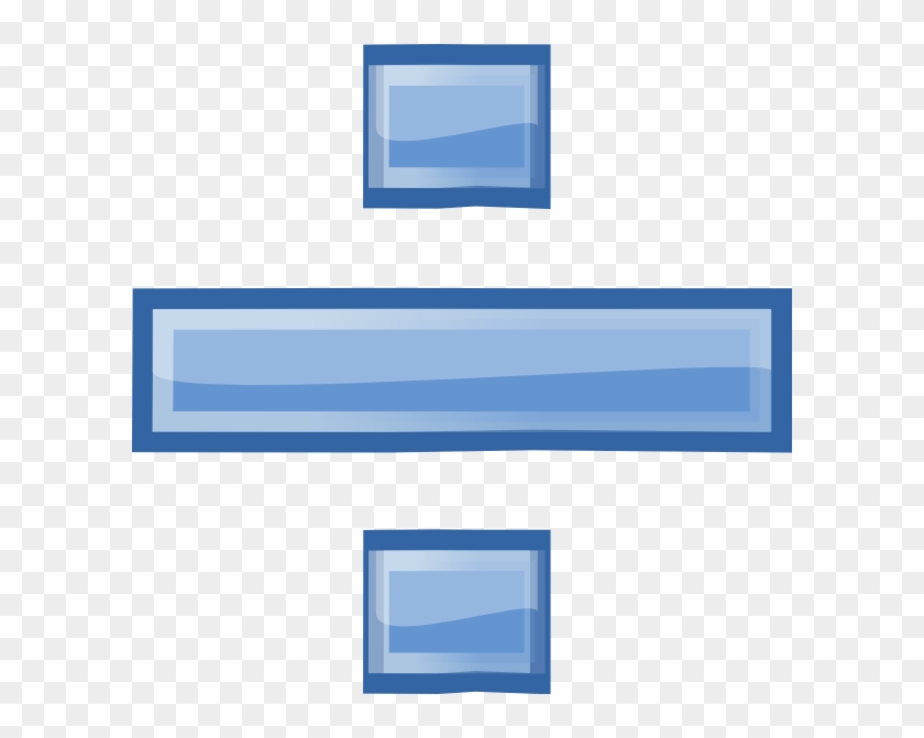 Division Sign Clip Art Quotes - Blue Division Sign Png - Full Size PNG ...