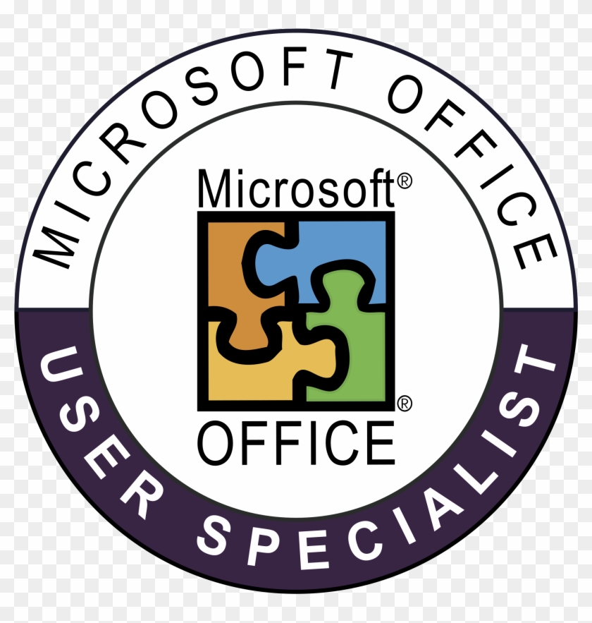 Microsoft Office User Specialist Logo Png Transparent - Microsoft ...