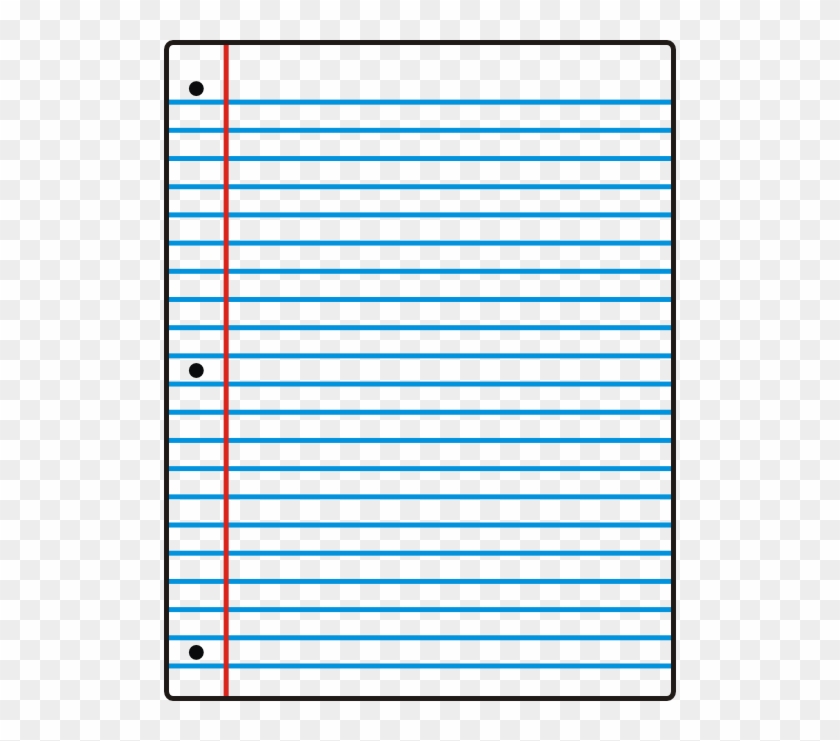 Lined Paper Lined Paper Notebook Paper Clipart - Sheet Of Notebook ...