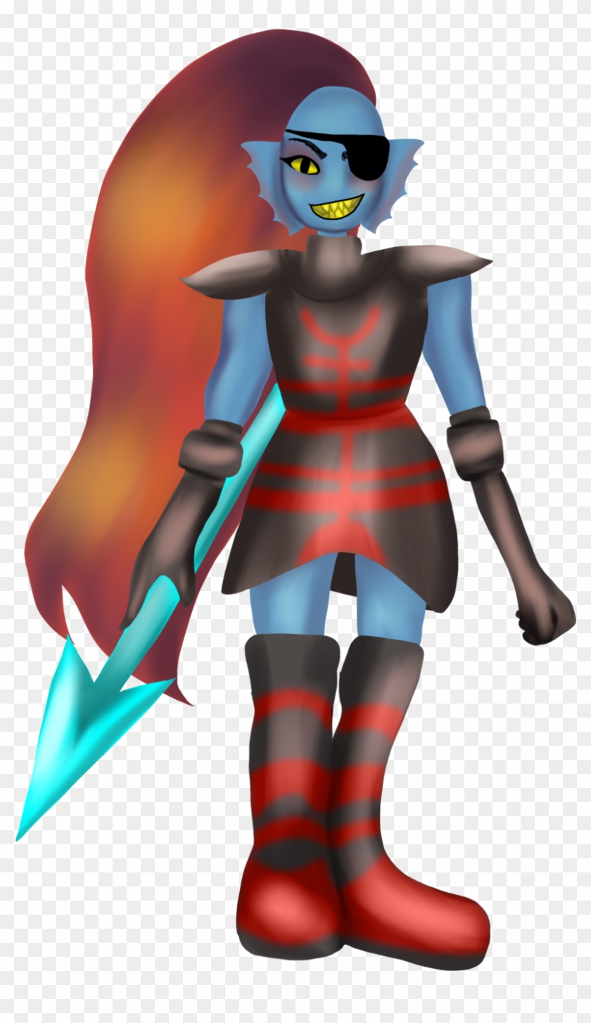 Supernightstand Undyne By Supernightstand - Cartoon - Free Transparent ...