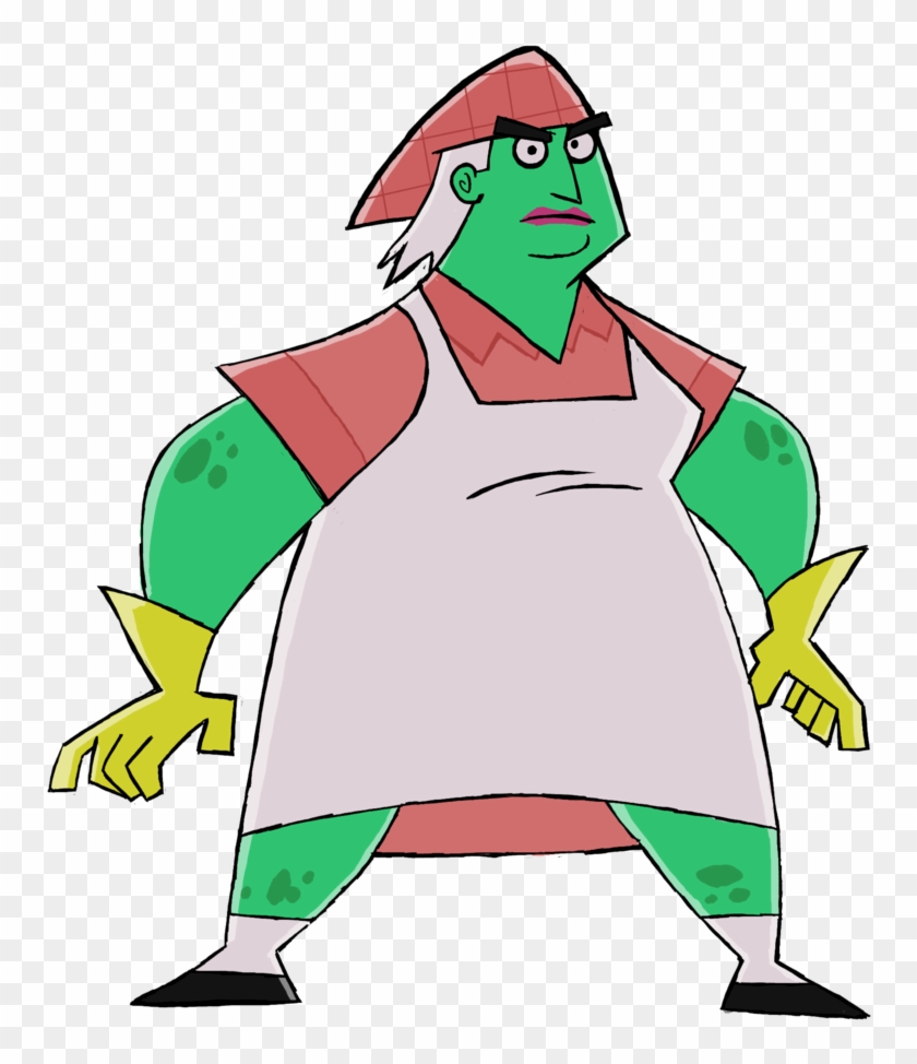 Lunch Lady Doodle By Green-roc - Danny Phantom Lunch Lady - Full Size ...
