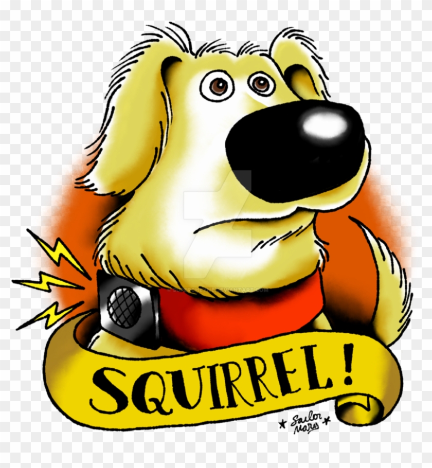 Dug By Supercheyne - Tattoo Dug Pixar - Full Size PNG Clipart Images ...