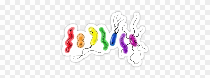 Fly Your Rainbow Flag Microbiology-style With This - Illustration ...