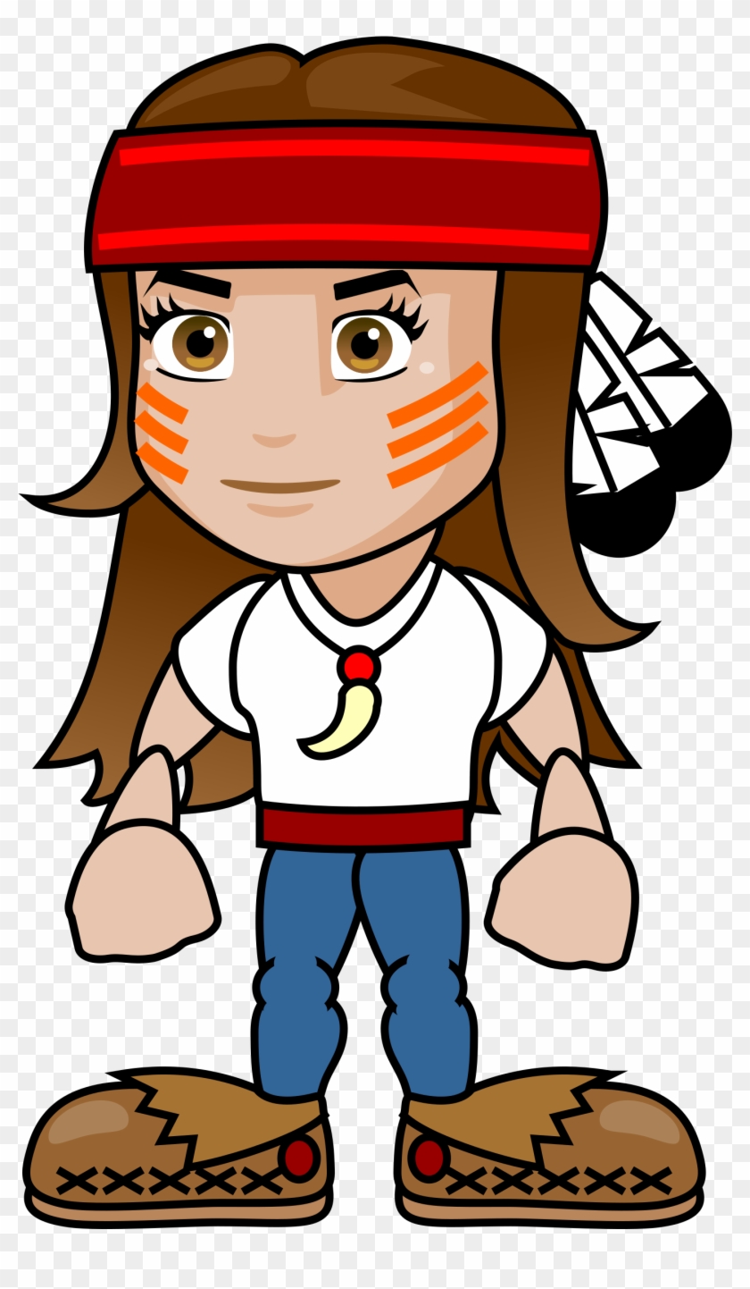 Girl Archer Without Her Bow - อินเดีย การ์ตูน Png - Full Size PNG ...