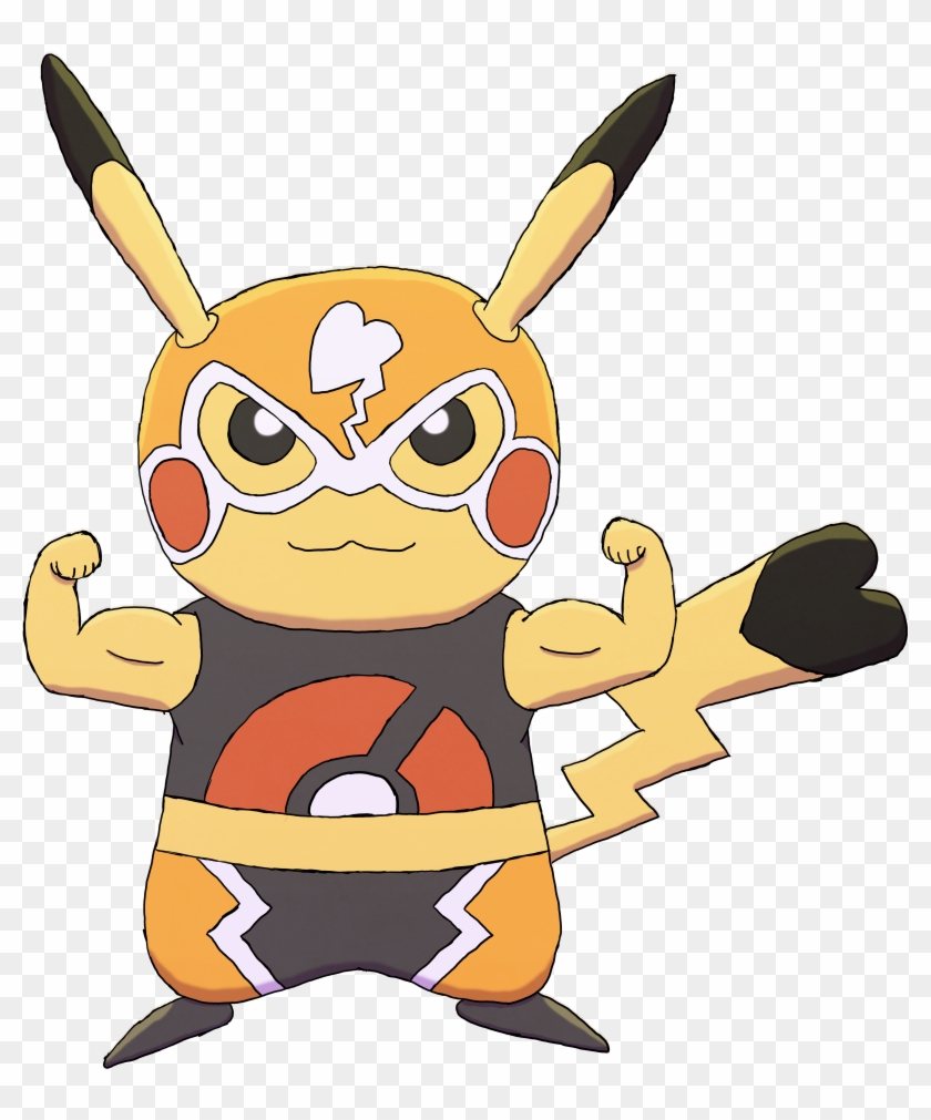 Pikachu Libre By Camberf On Deviantart - Pikachu Libre By Camberf On ...