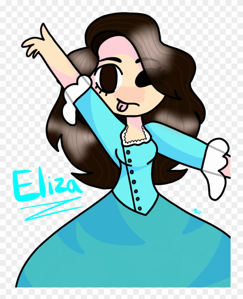 Eliza Schuyler By Yumithingyt - Cartoon - Full Size PNG Clipart Images ...