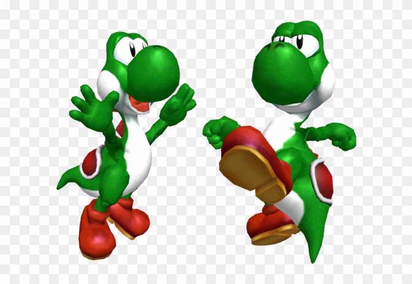 Yoshi Render By Browningtons - Yoshi Melee Render - Full Size PNG ...