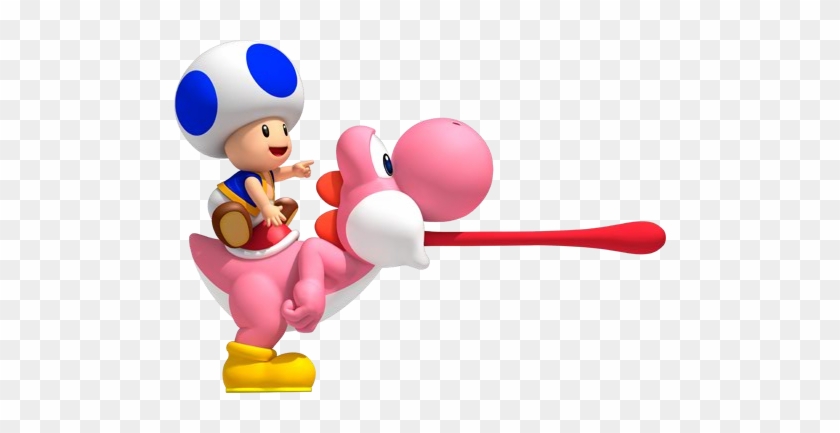 Click To Edit - Pink Yoshi New Super Mario Bros Wii - Full Size PNG ...