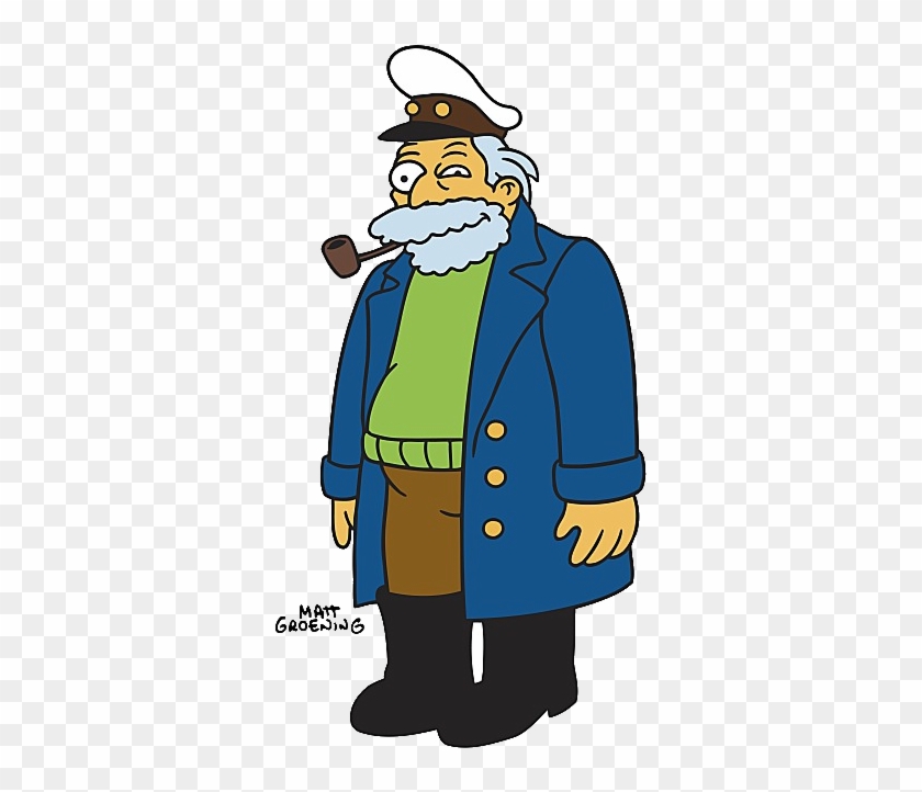 Seacaptain - Sea Captain The Simpsons - Full Size PNG Clipart Images ...