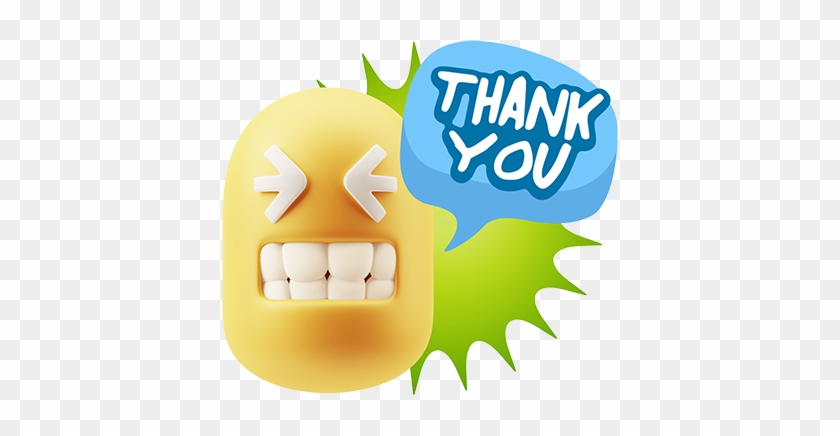 3d Thank You, Sorry, Never Mind, It's Okay Messages - Thank You Sad ...