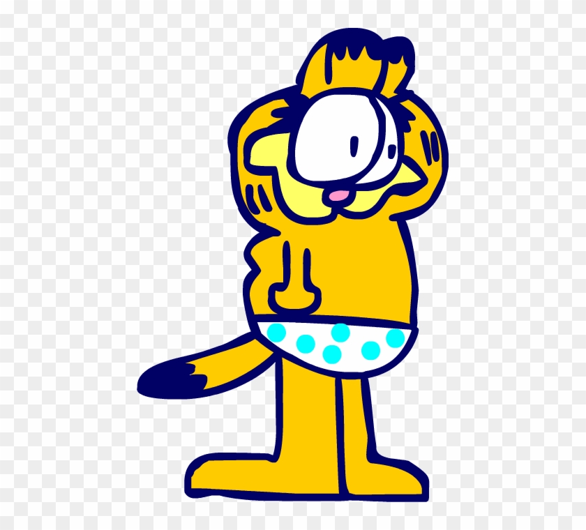 Garfield Baby By Derekautistafmf5988 - Baby Garfield - Full Size PNG ...