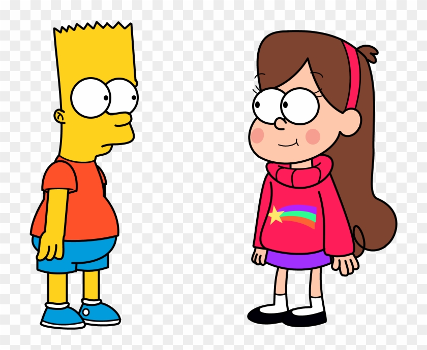 Bart And Mabel By Bluelight439 - Bart Mabel - Full Size PNG Clipart ...