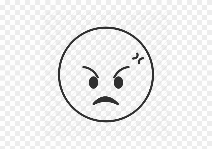 Picture Of A Mad Face - Mad Face - Full Size PNG Clipart Images Download