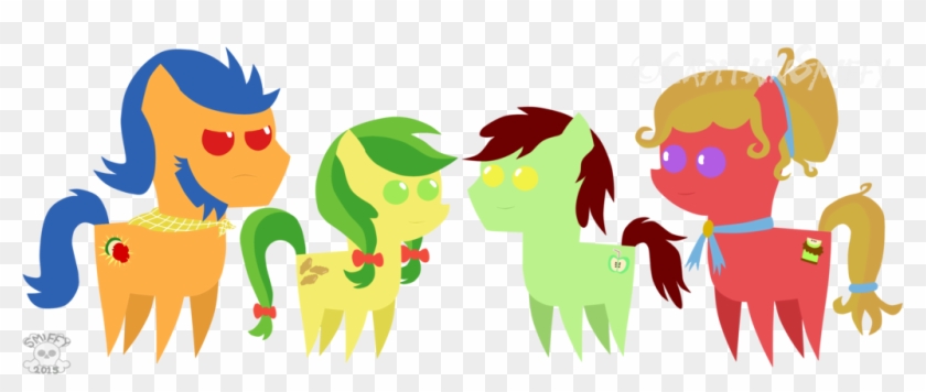 My Little Apples By Capitainsmiffy - Cartoon - Free Transparent PNG ...