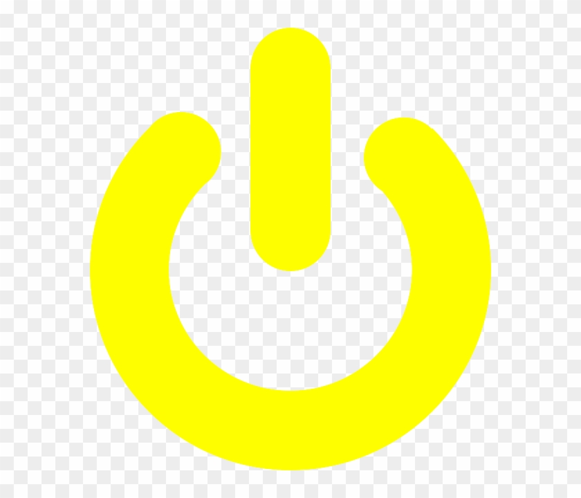 Off Icon, Yellow, Off - Clip Art - Full Size PNG Clipart Images Download