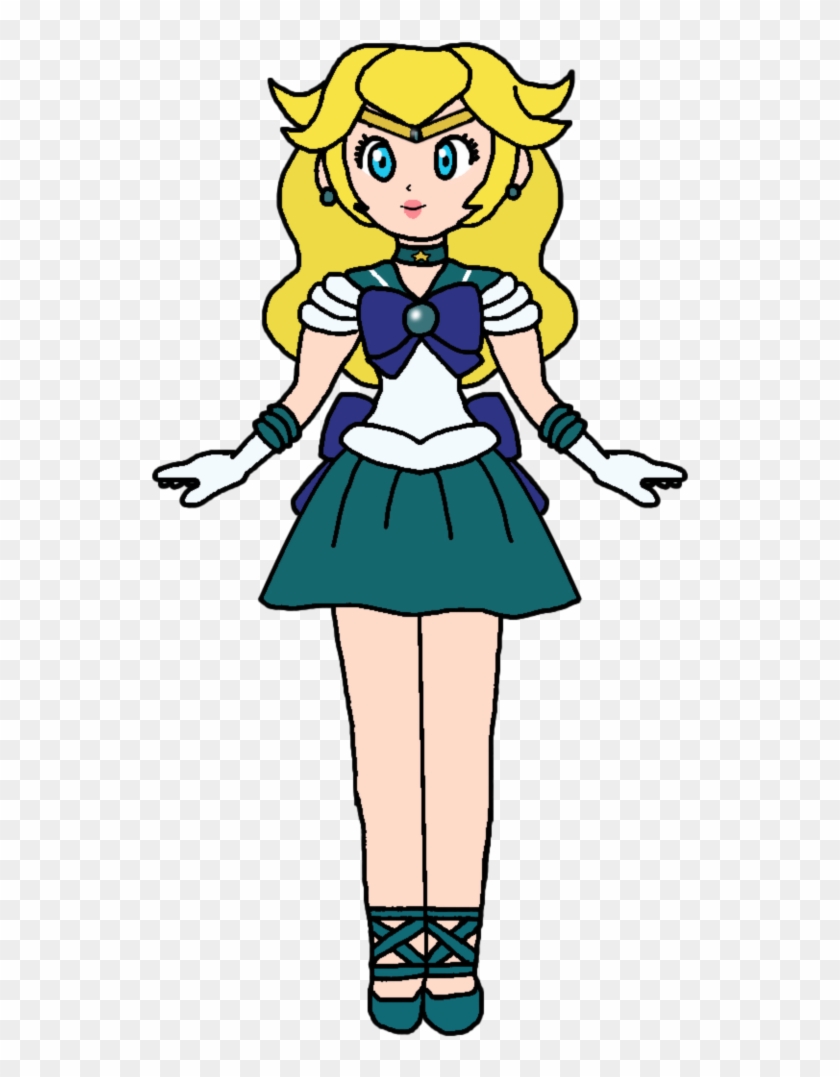 Sailor Neptune By Katlime - Princess Peach Katlime - Full Size PNG ...