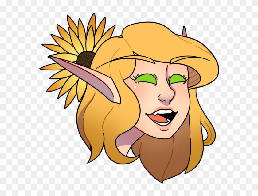 Very Happy Elf By Thelichwitch - Drawing - Full Size PNG Clipart Images ...