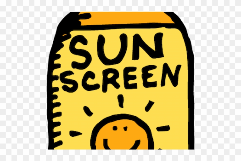 Sunscreen Bottle Cliparts - Clip Art Sun Protection - Full Size PNG ...