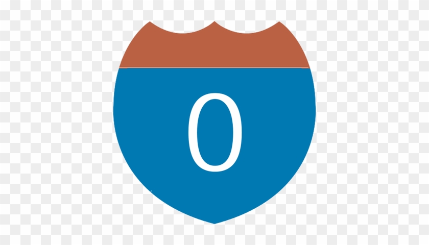 Highway Road Symbols , Highway - Highway Symbol On A Map - Full Size ...