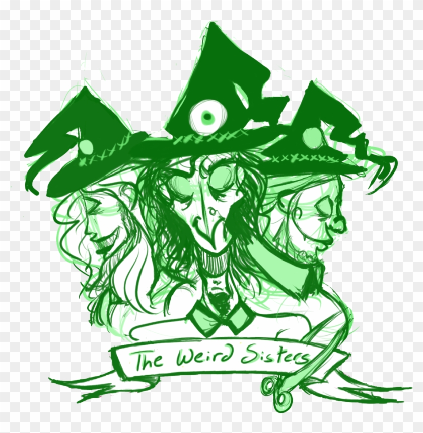 The Weird Sisters - Weird Sisters Fan Art - Full Size PNG Clipart ...