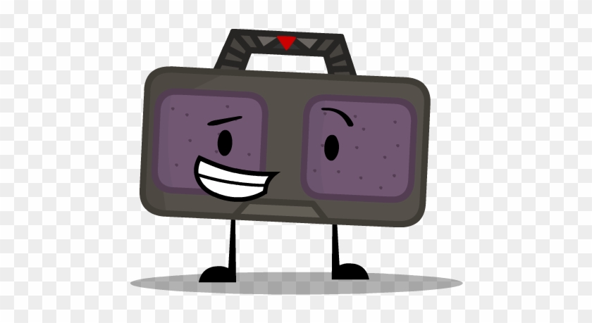Boombox - Bfdi Boombox - Full Size PNG Clipart Images Download