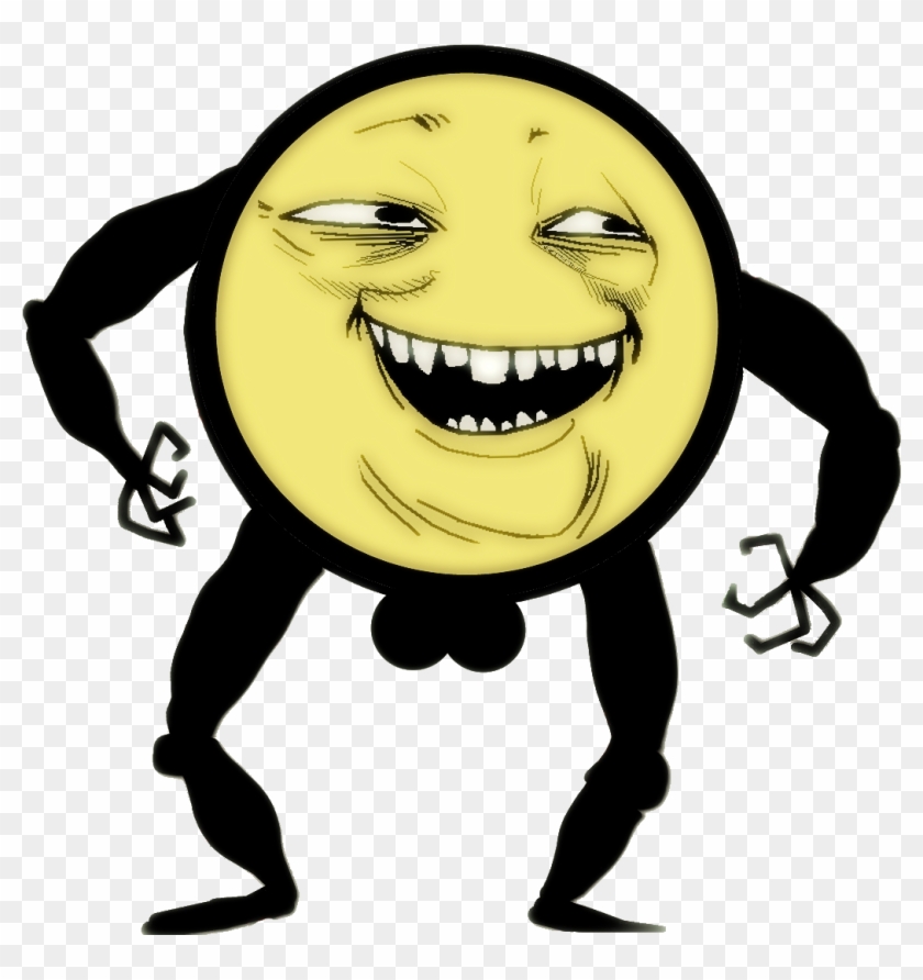 Internet Troll Trollface Internet Meme Clip Art - Face - Full Size PNG ...