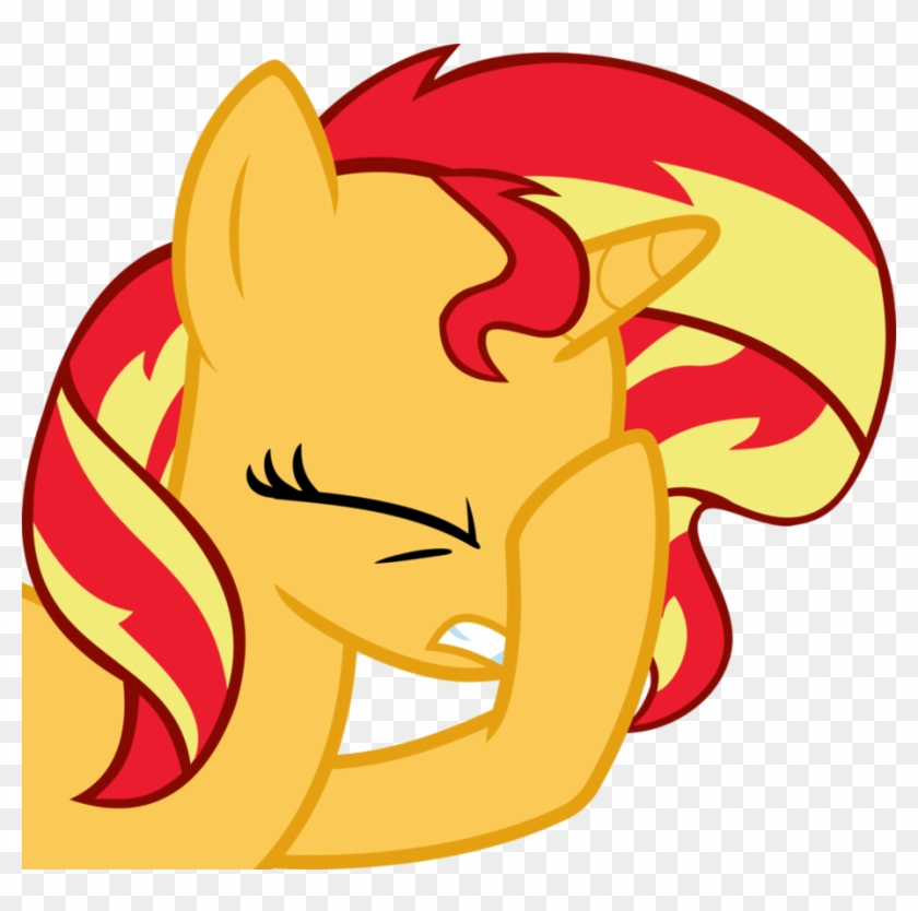 Sunset Shimmer Facehoof - Sunset Shimmer Facehoof - Free Transparent ...