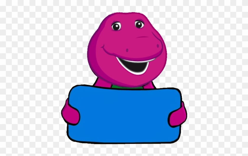 Barney Logo 2018 Blank - Barney: Let's Play Together - Full Size PNG ...