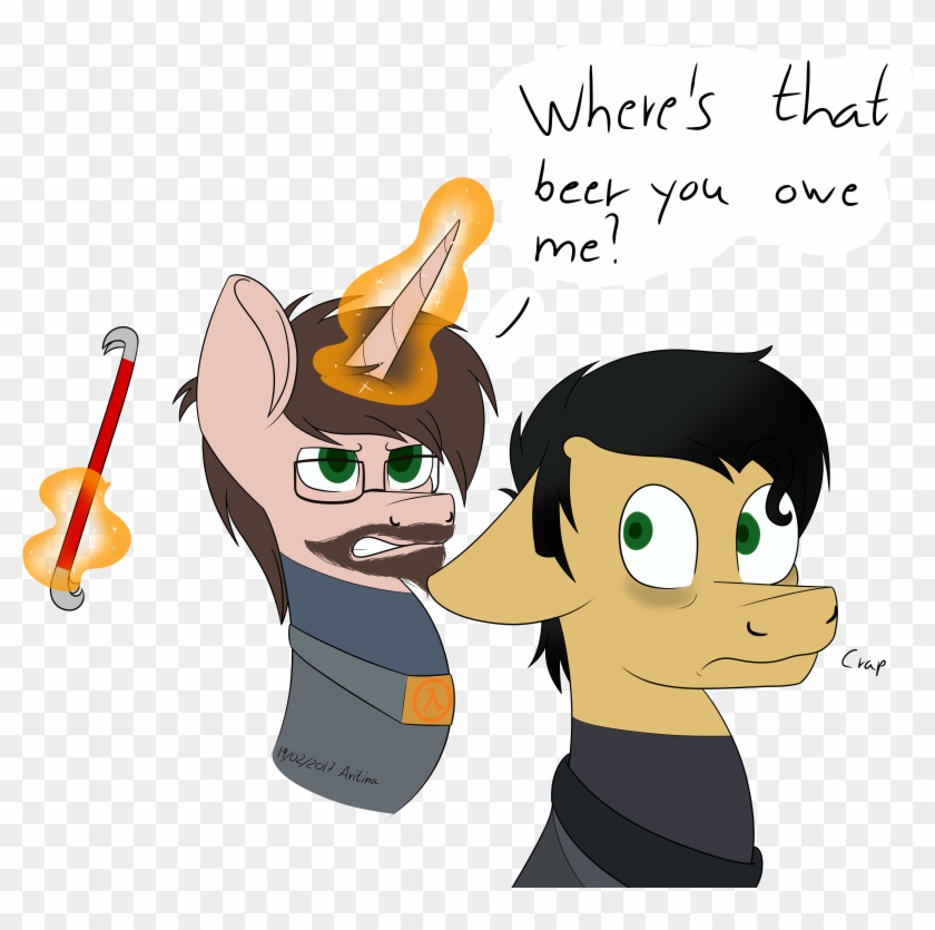 Hl2/mlp ~ Where's That Beer, Barney By Aritina - Cartoon - Free ...
