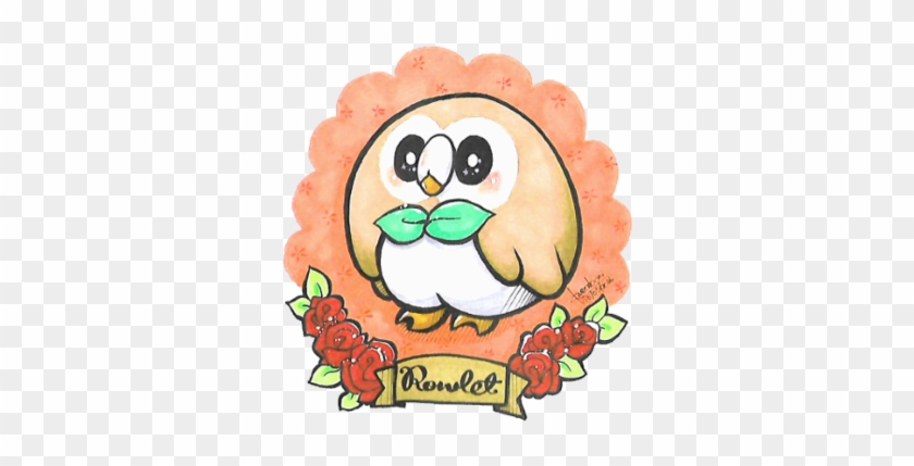 Rowlet Pokemon Cute Images - Cartoon - Free Transparent PNG Clipart ...
