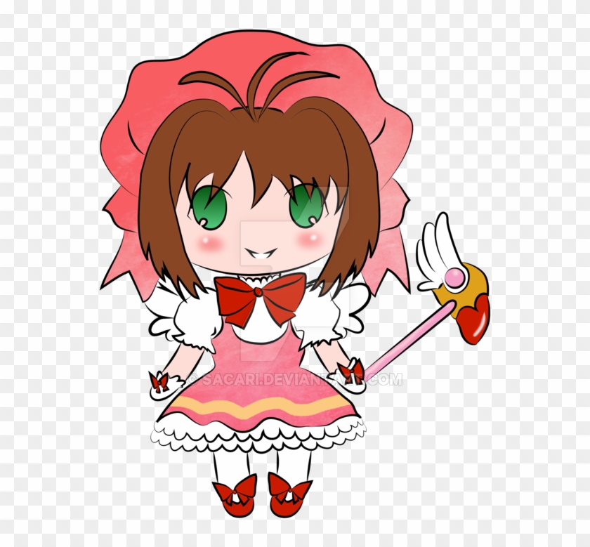 Cardcaptor Sakura Chibi By Sacari - Sakura Captor Card Png Icon - Full ...