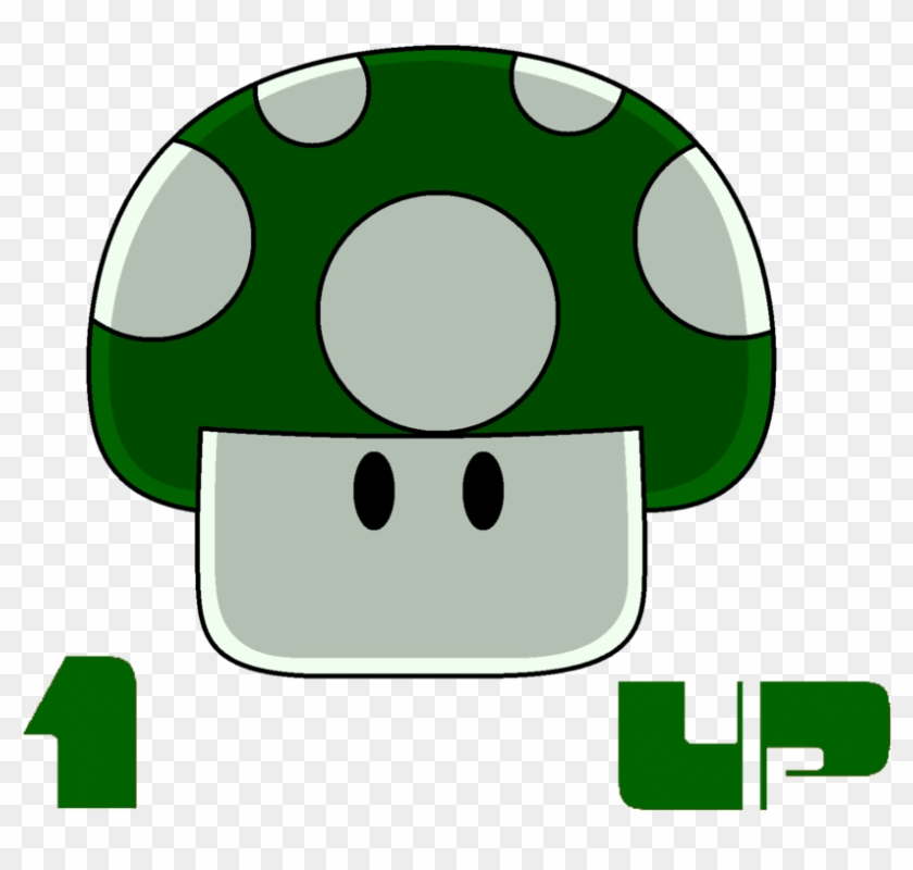 1up Mushroom By Fluffy-marshall - Cartoon - Free Transparent PNG ...