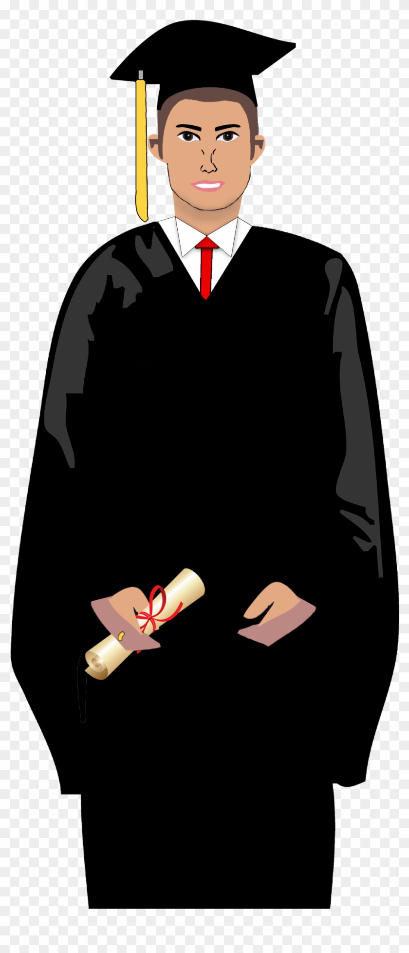 Graduation - Graduation Person - Full Size PNG Clipart Images Download