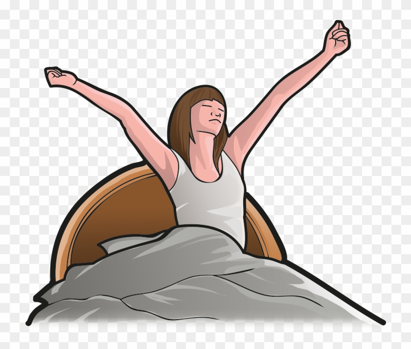 Png Person Waking Up - Full Size PNG Clipart Images Download