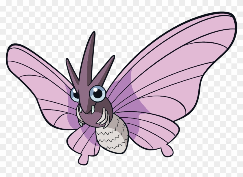 Venomoth By Briannabellerose - Pokemon Dream World Venomoth - Full Size ...