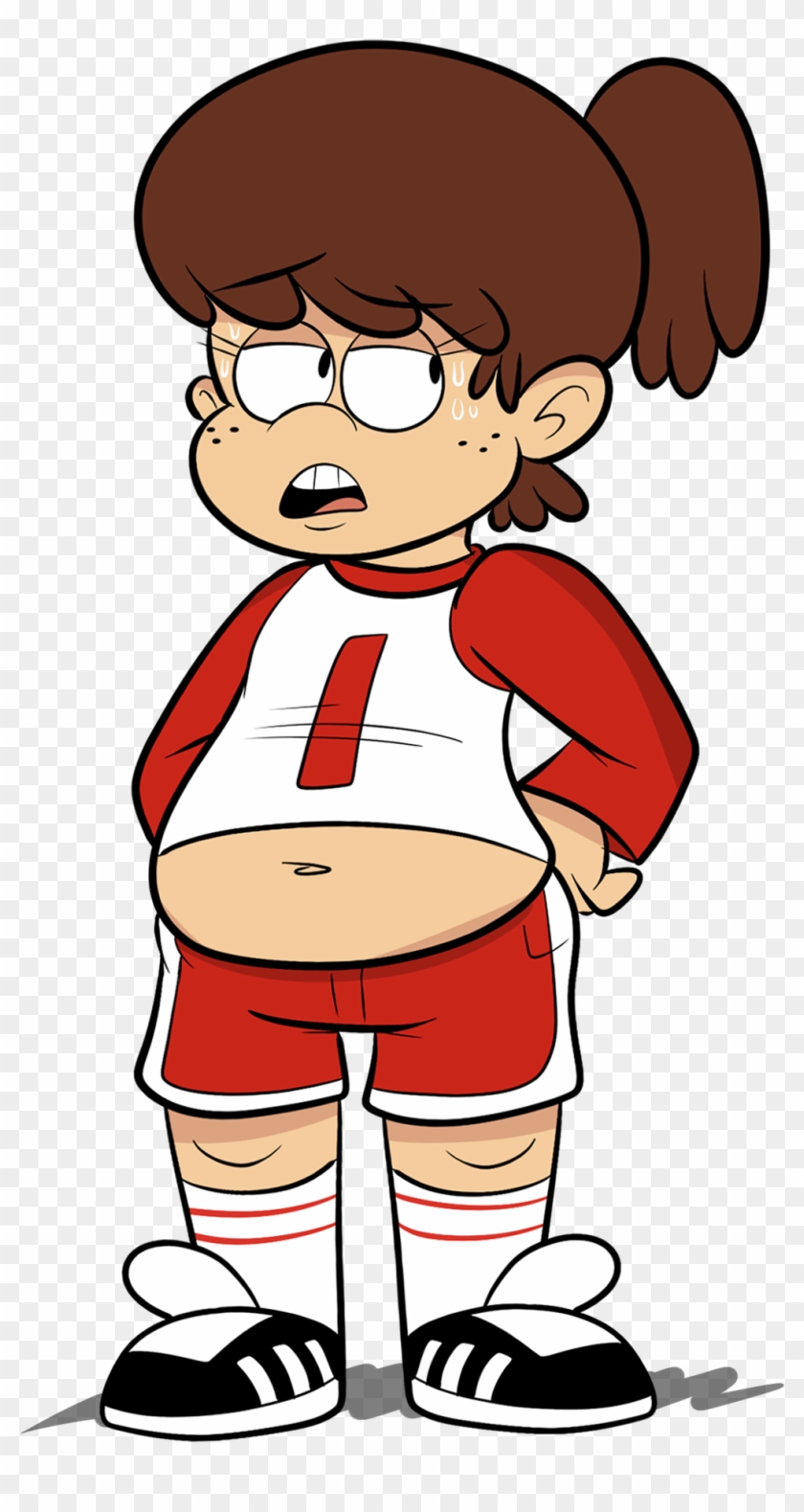Plump Athlete By Sb99stuff Plump Athlete By Sb99stuff - Loud House Lynn Fat - Full Size PNG ...