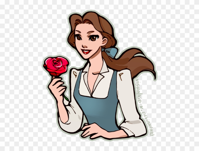 Belle Quick Fan Art By Visualk - Belle Art Png - Full Size PNG Clipart ...