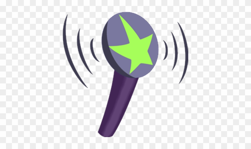 Microphone Clipart Cutie Mark - My Little Pony Eilemonty - Full Size ...