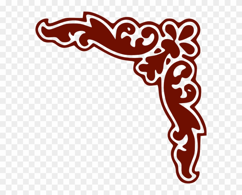 Cornerdesign Clip Art At Clker - Corner Design - Full Size PNG Clipart ...