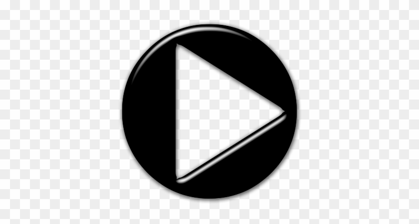Black Circle With White Triangle Clipart - Black Circle With White ...