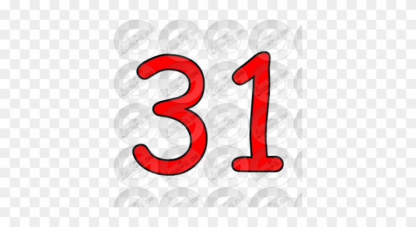 Thirty One Cliparts - Clip Art - Free Transparent PNG Clipart Images ...