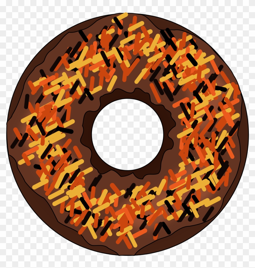 Or Halloween Donut - Doughnut - Full Size PNG Clipart Images Download