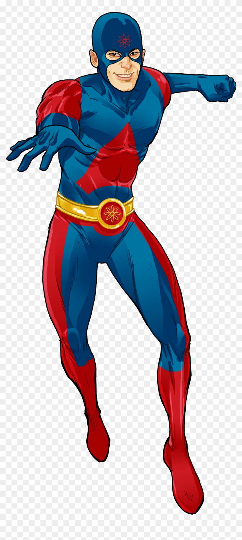 Secret Identity Lucas "luke" Fox Powers Skilled In - Dc Comics Atom Png ...