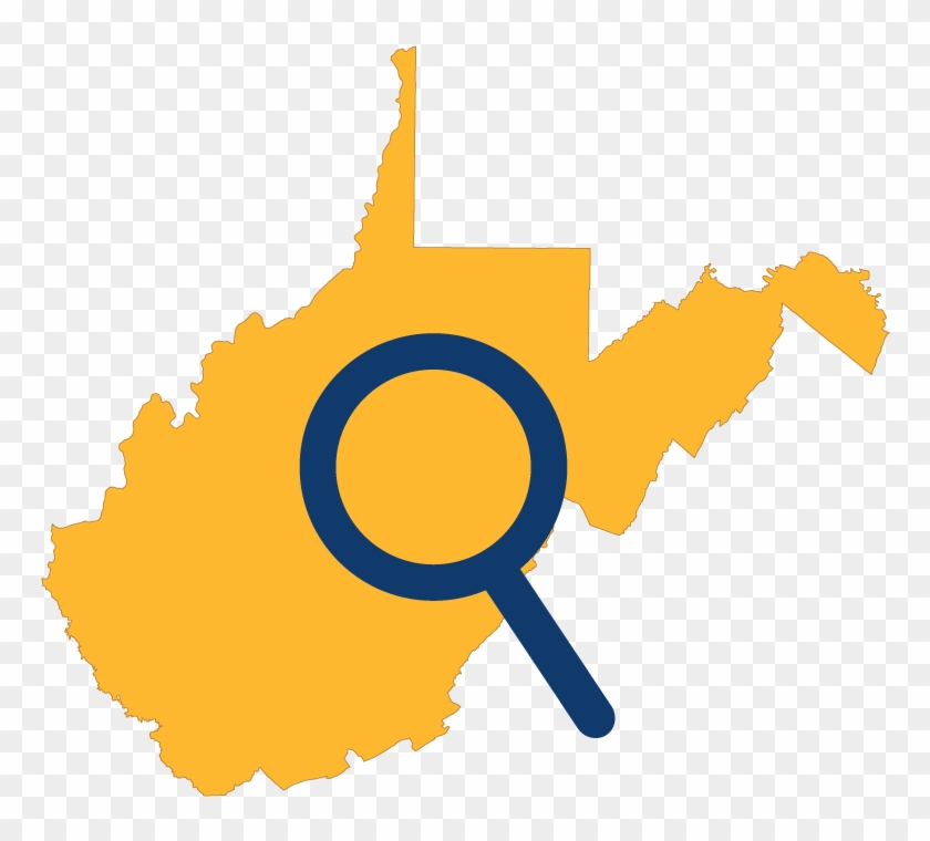 Wv - West Virginia State Senate Map - Full Size PNG Clipart Images Download